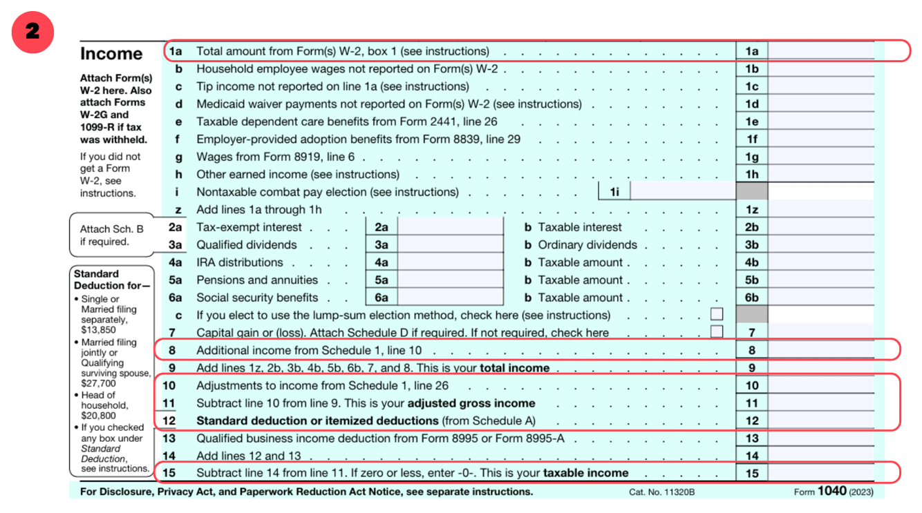 How to Read an Individual Tax Return (1040)